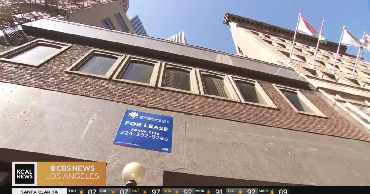 Empty office building epidemic in L.A. and beyond - CBS Los Angeles