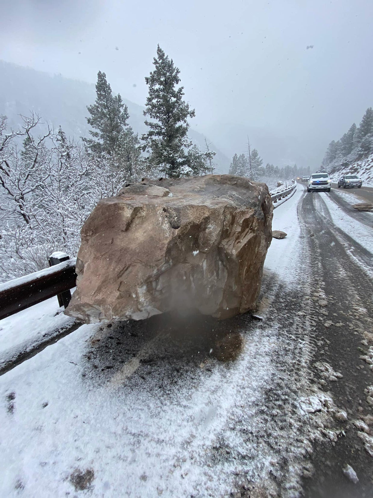 Rockfall in the Rockies: snow totals, wet spring contribute to this ...
