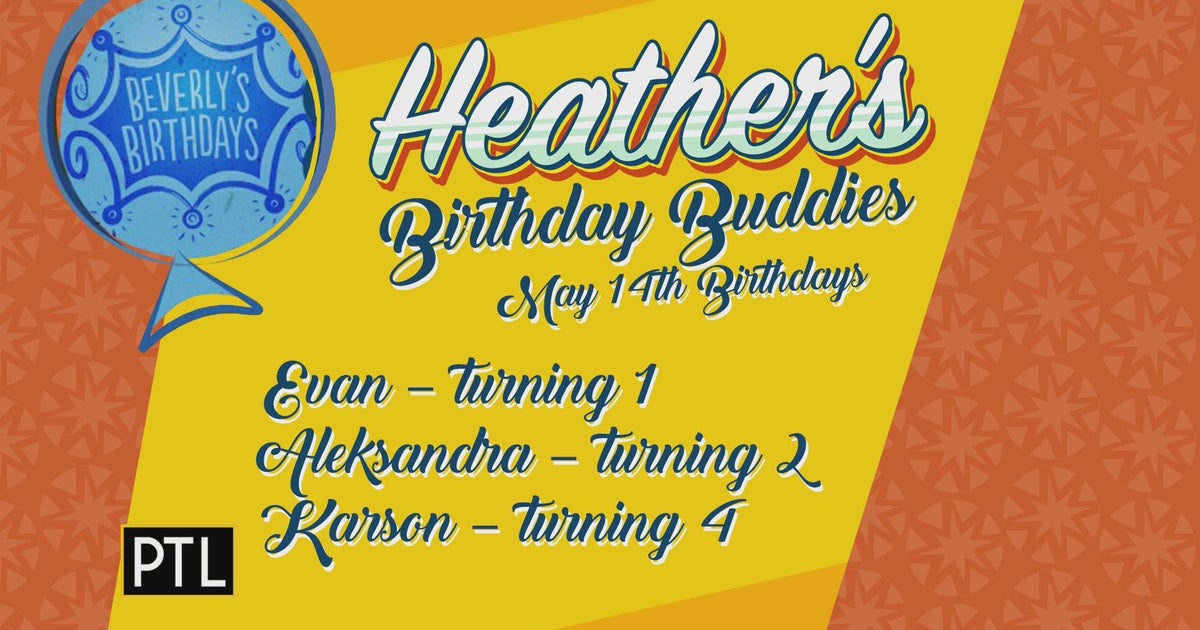 Heather's birthday buddies! - CBS Pittsburgh