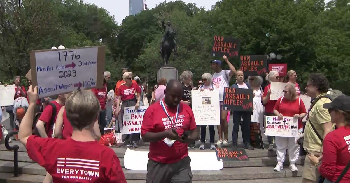 Nationwide Moms Demand Action protests call for gun law changes - CBS ...