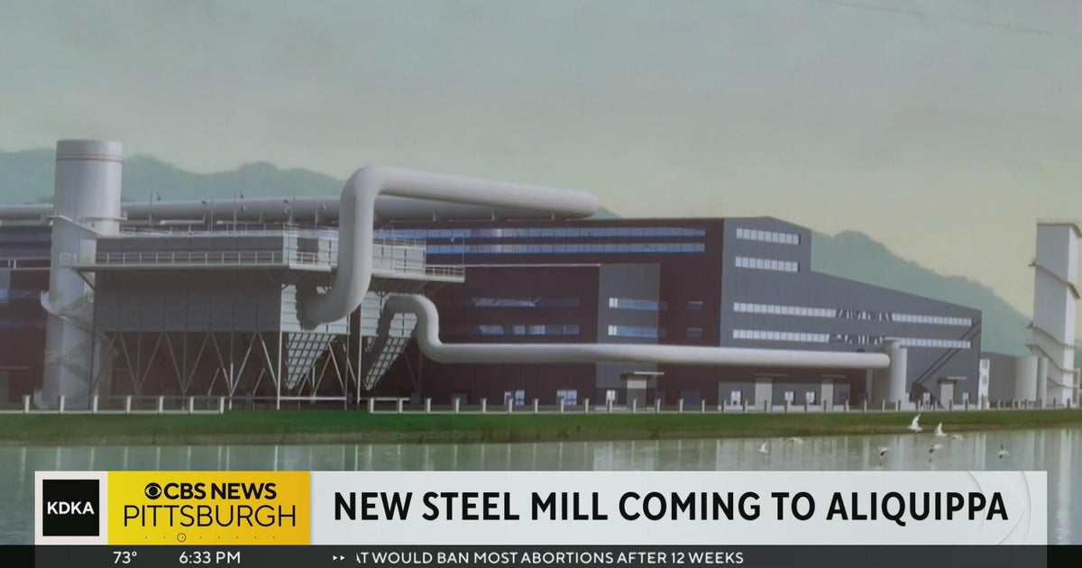 New steel mill coming to Aliquippa - CBS Pittsburgh New steel mill coming to Aliquippa - CBS Pittsburgh