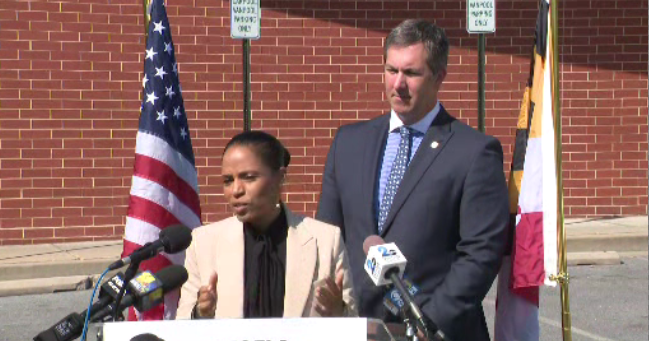 Johnny Olszewski endorses fellow county executive Angela Alsobrooks in ...