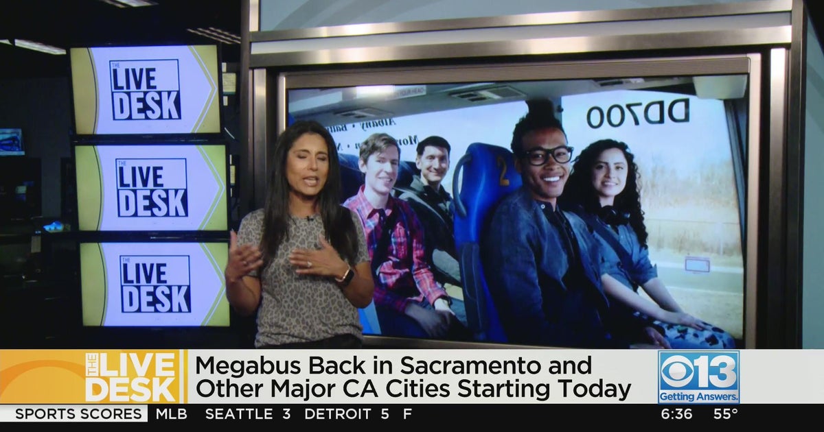 Megabus service returns to Sacramento, other major California cities ...