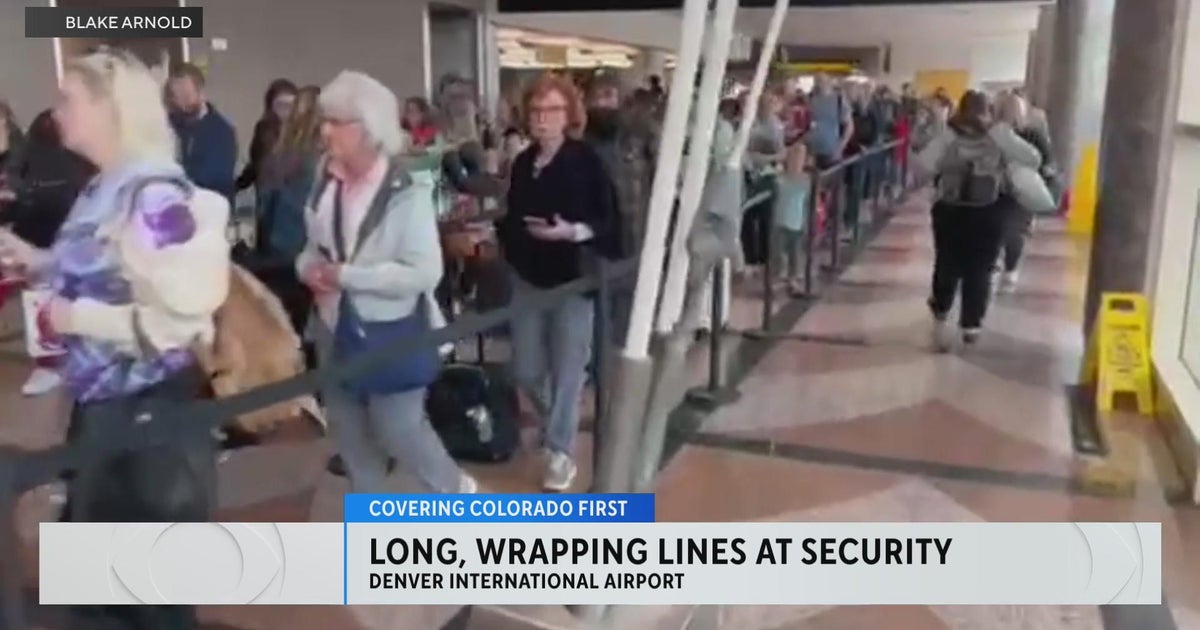Denver International Airport experiencing long lines and delays due to ...