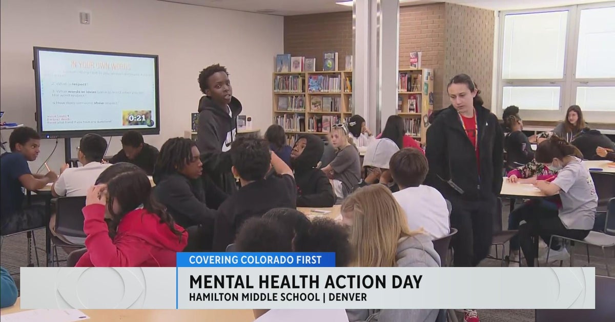Denver Public Schools students celebrate Mental Health Action Day - CBS ...