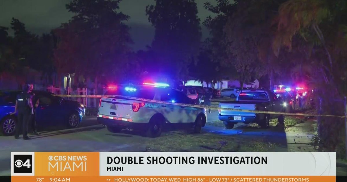 Miami Police Investigate Deadly Double Shooting Cbs Miami