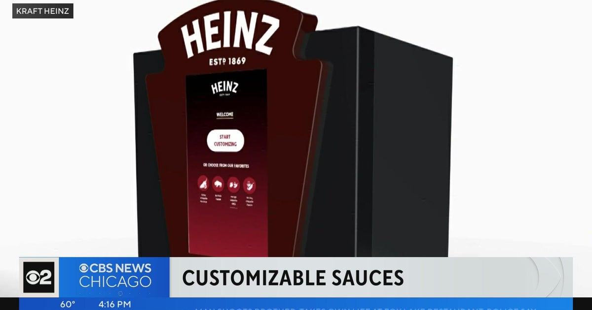 Kraft Heinz announces new customizable sauce dispenser - CBS Chicago