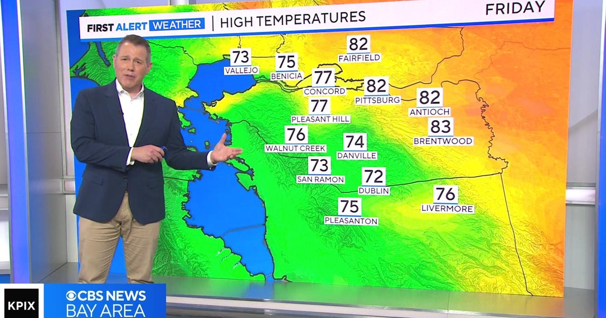 First Alert Weather Friday night forecast 5-18-23 - CBS San Francisco