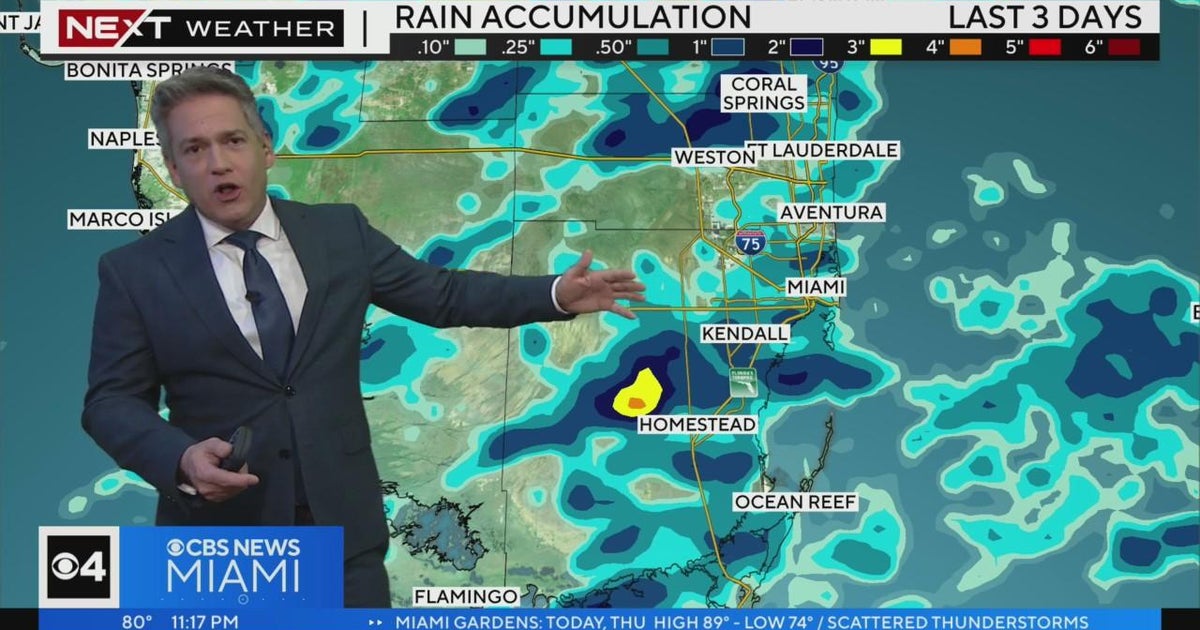 NEXT Weather forecast for Thursday 5/18/23 11PM - CBS Miami