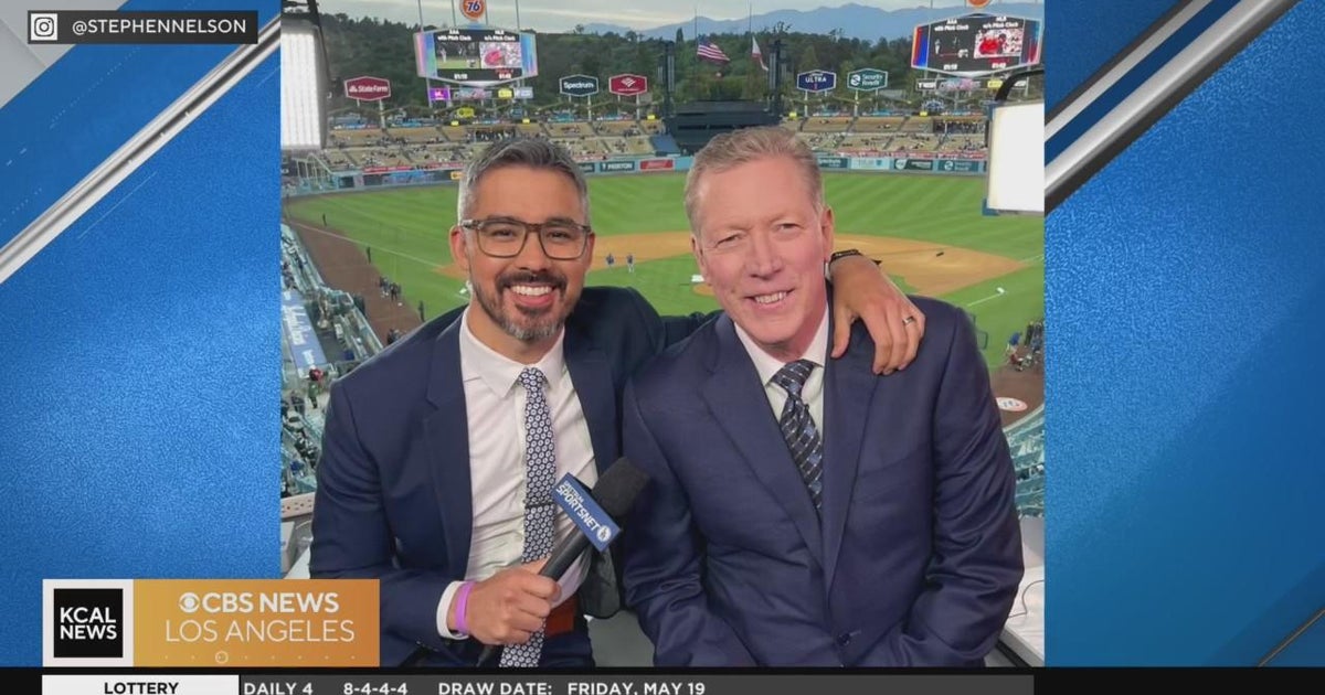 Stephen Nelson is calling a portion of Dodger Games this season - CBS ...