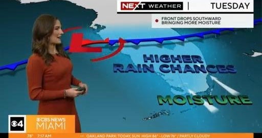 Weekend Forecast: Possible Showers, thunderstorms - CBS Miami