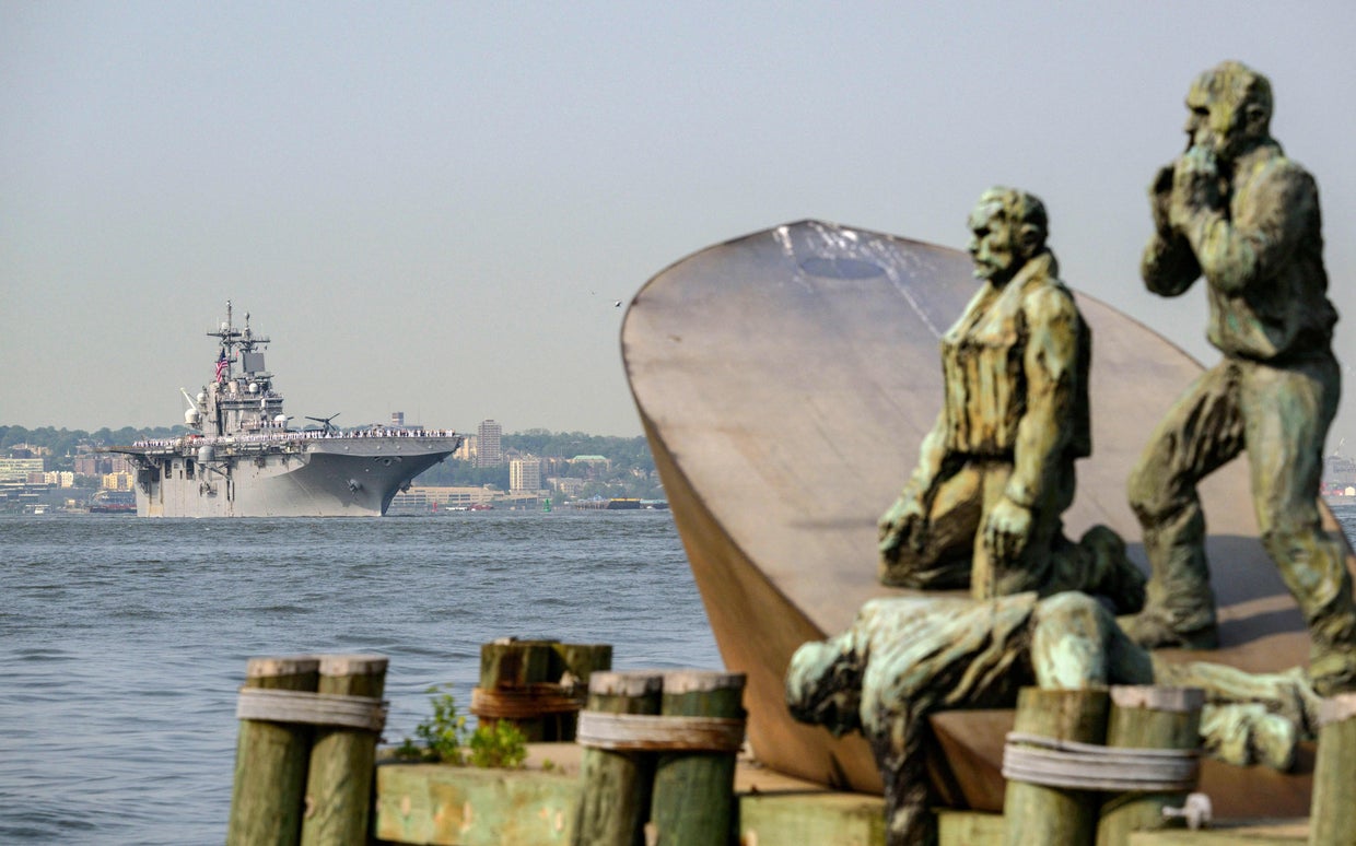Fleet Week rolls into NYC with Parade of Ships