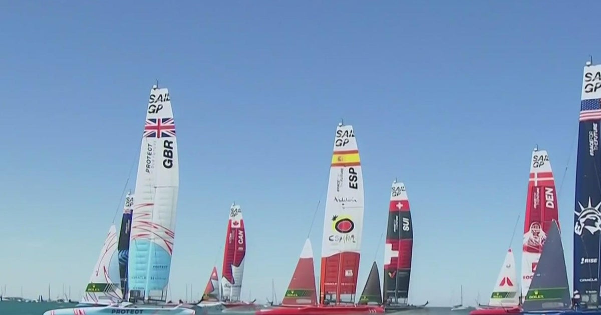 Sail Grand Prix coming to Navy Pier ahead of NASCAR Street Race - CBS ...