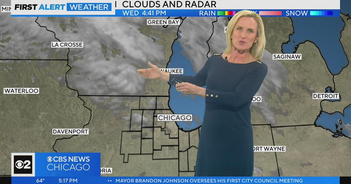 Chicago First Alert Weather: Warm weather for the holiday weekend - CBS ...