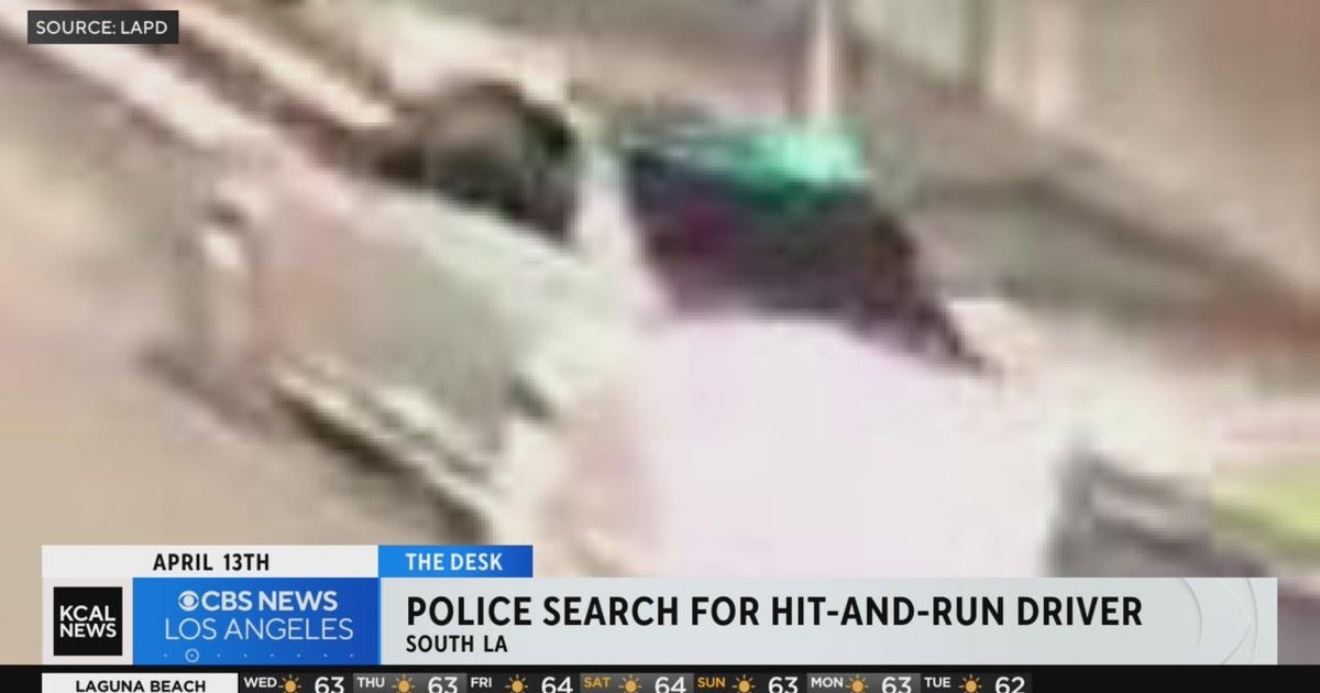 LAPD needs help finding hit-and-run driver that killed bicyclist - CBS ...