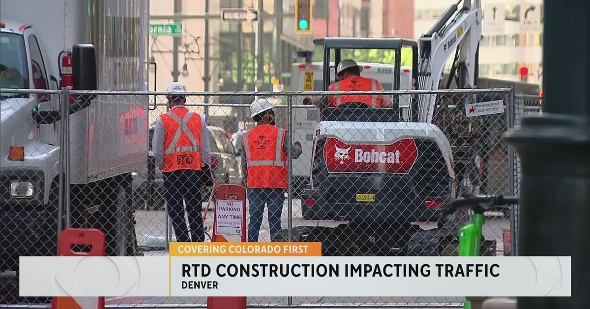 RTD construction impacts traffic, routes - CBS Colorado