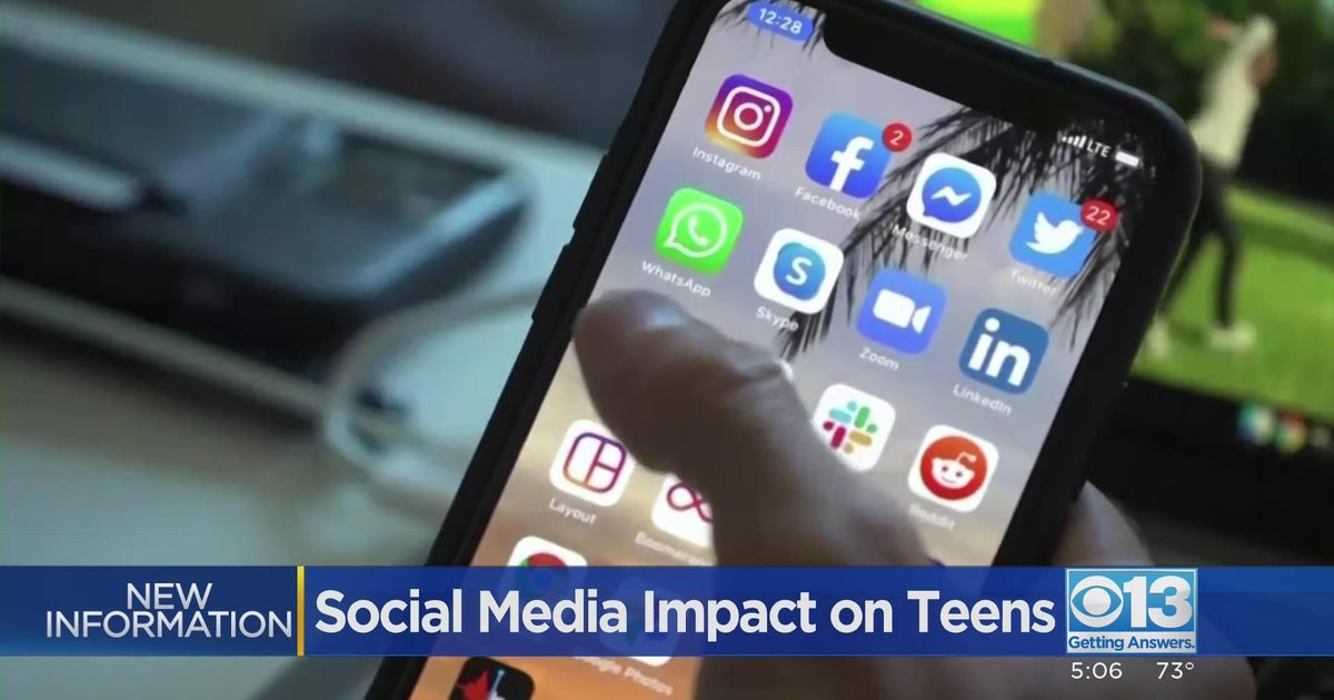 What is social media's impact on teens? - CBS Sacramento