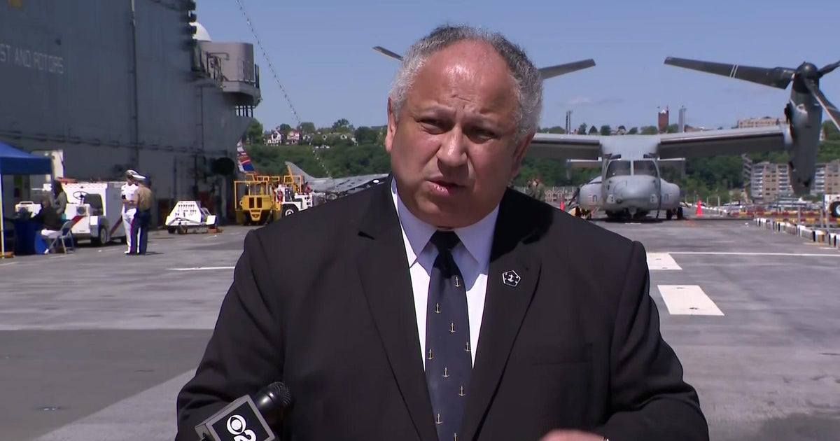 New submarine to be named USS Long Island, Navy secretary says - CBS ...