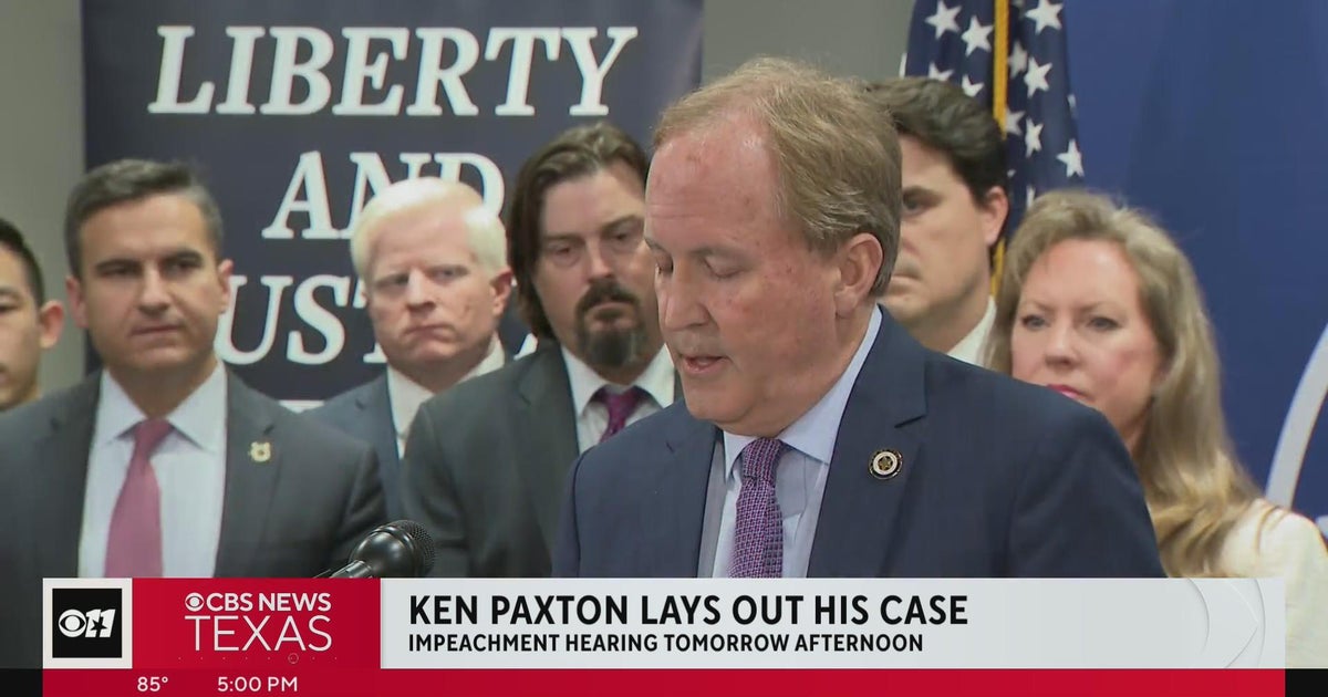Texas AG Ken Paxton makes rare appearance ahead of impeachment vote in ...