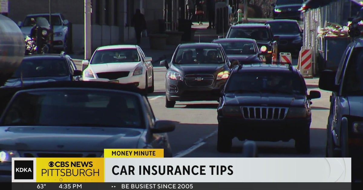 Money Minute: Saving on car insurance - CBS Pittsburgh