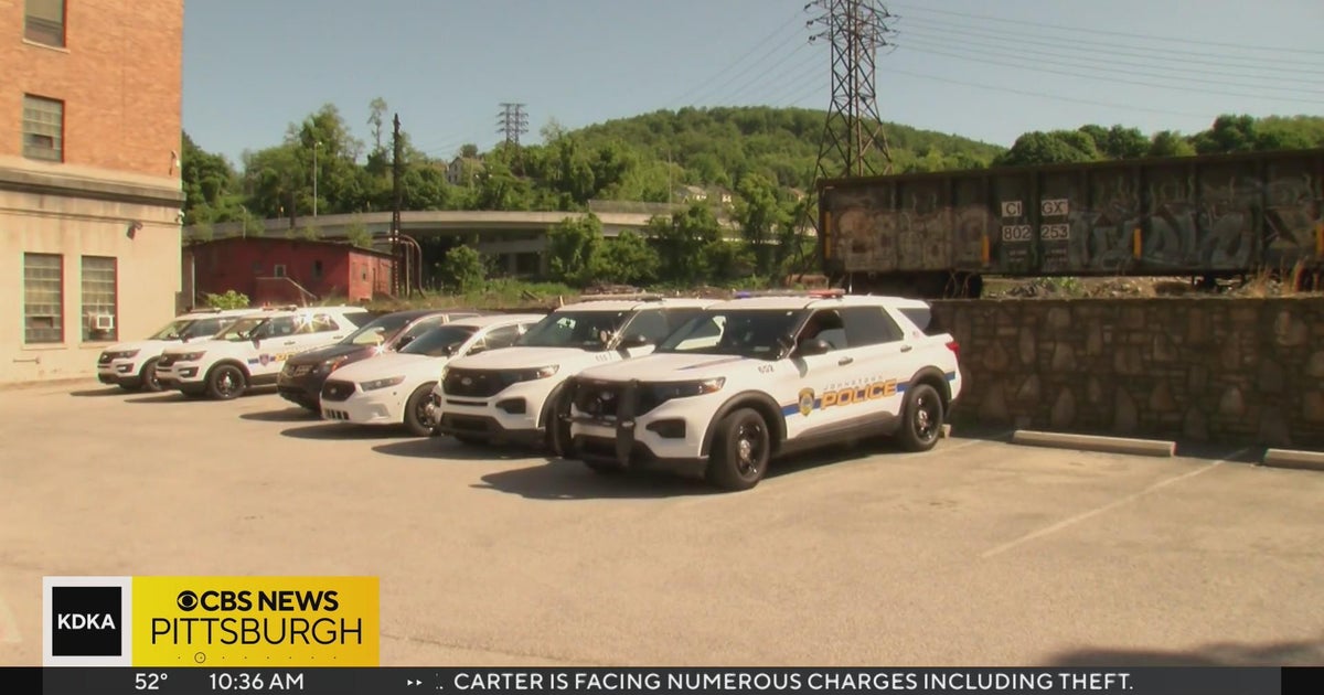 Johnstown Police cruisers getting new lights on cruisers - CBS Pittsburgh