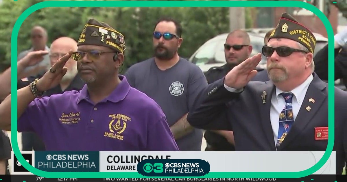 Collingdale community holds Memorial Day ceremony - CBS Philadelphia
