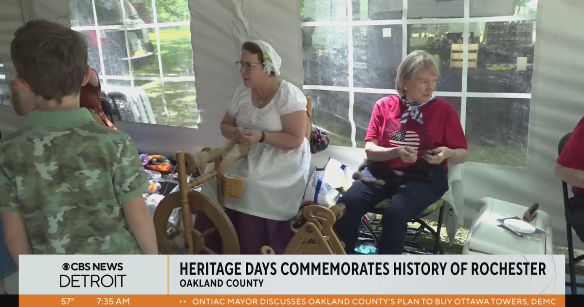 Heritage Days returns, commemorates history of Rochester - CBS Detroit