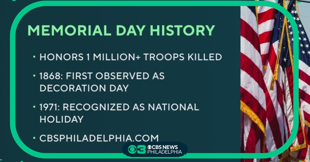 What to know about Memorial Day - CBS Philadelphia