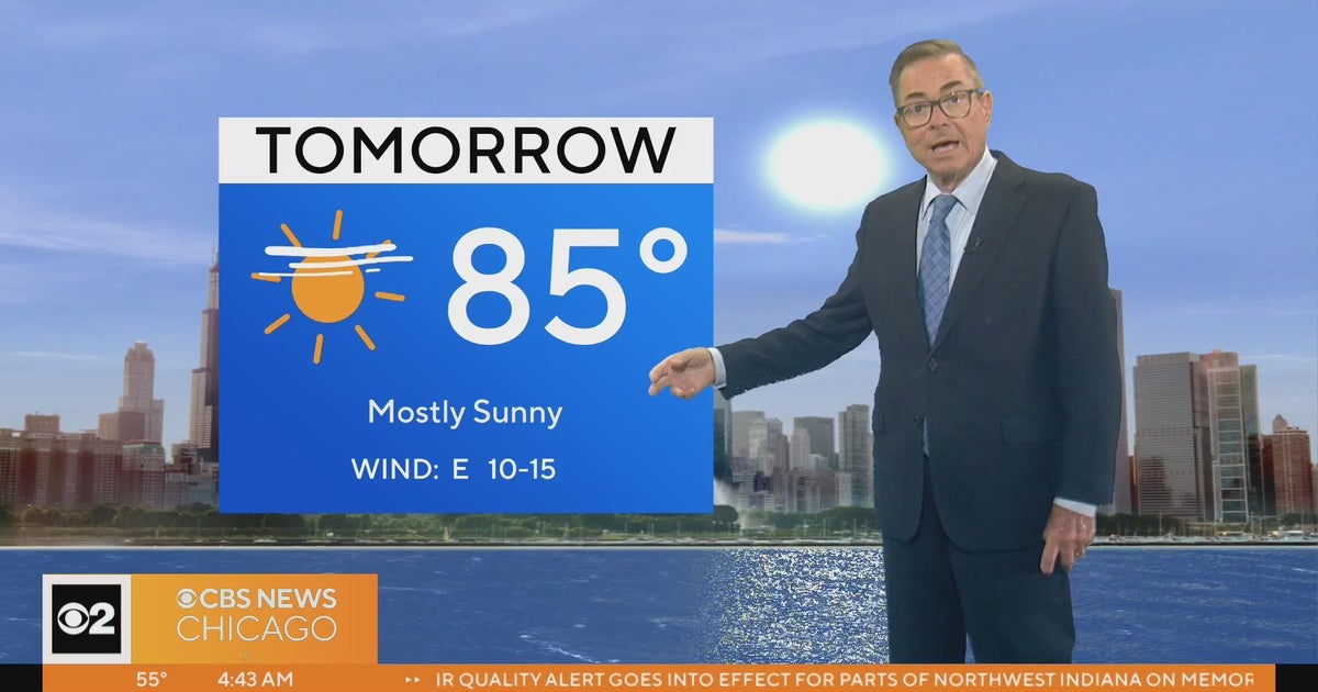 Chicago First Alert Weather: Temperatures in the 80s for Memorial Day ...