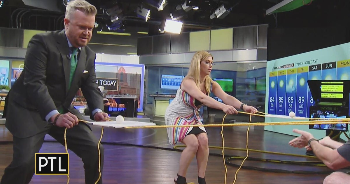 Heidi shows us how to Outwit. Outplay. Outlast. at one of Survivor's ...