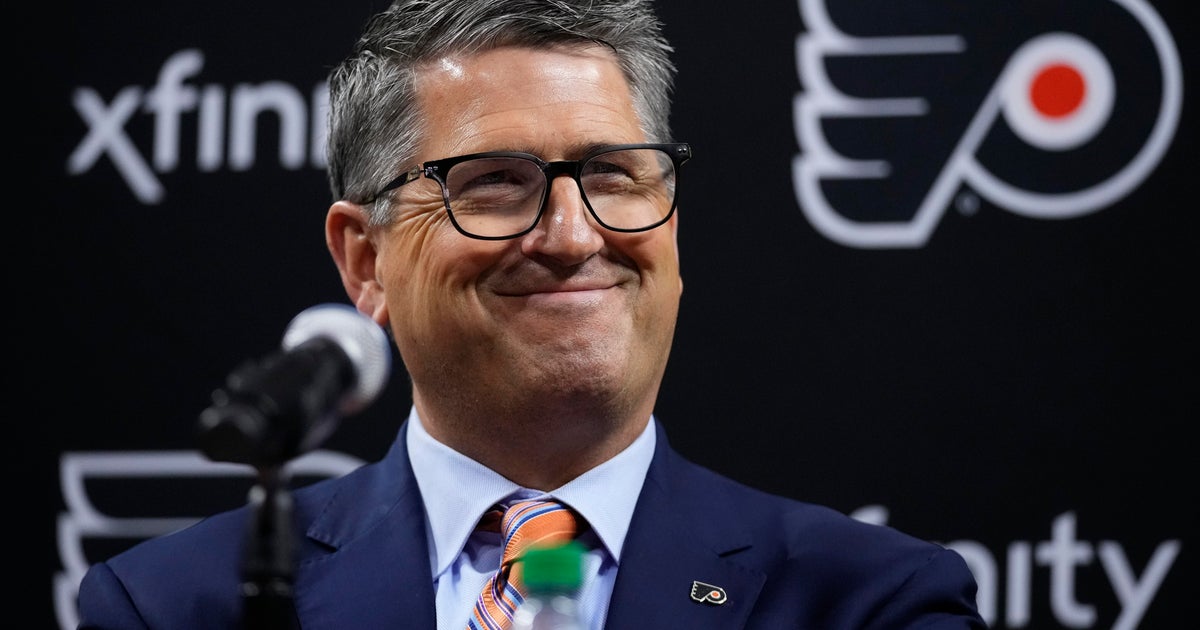 Flyers' Keith Jones understands rebuild challenge ahead - CBS Philadelphia