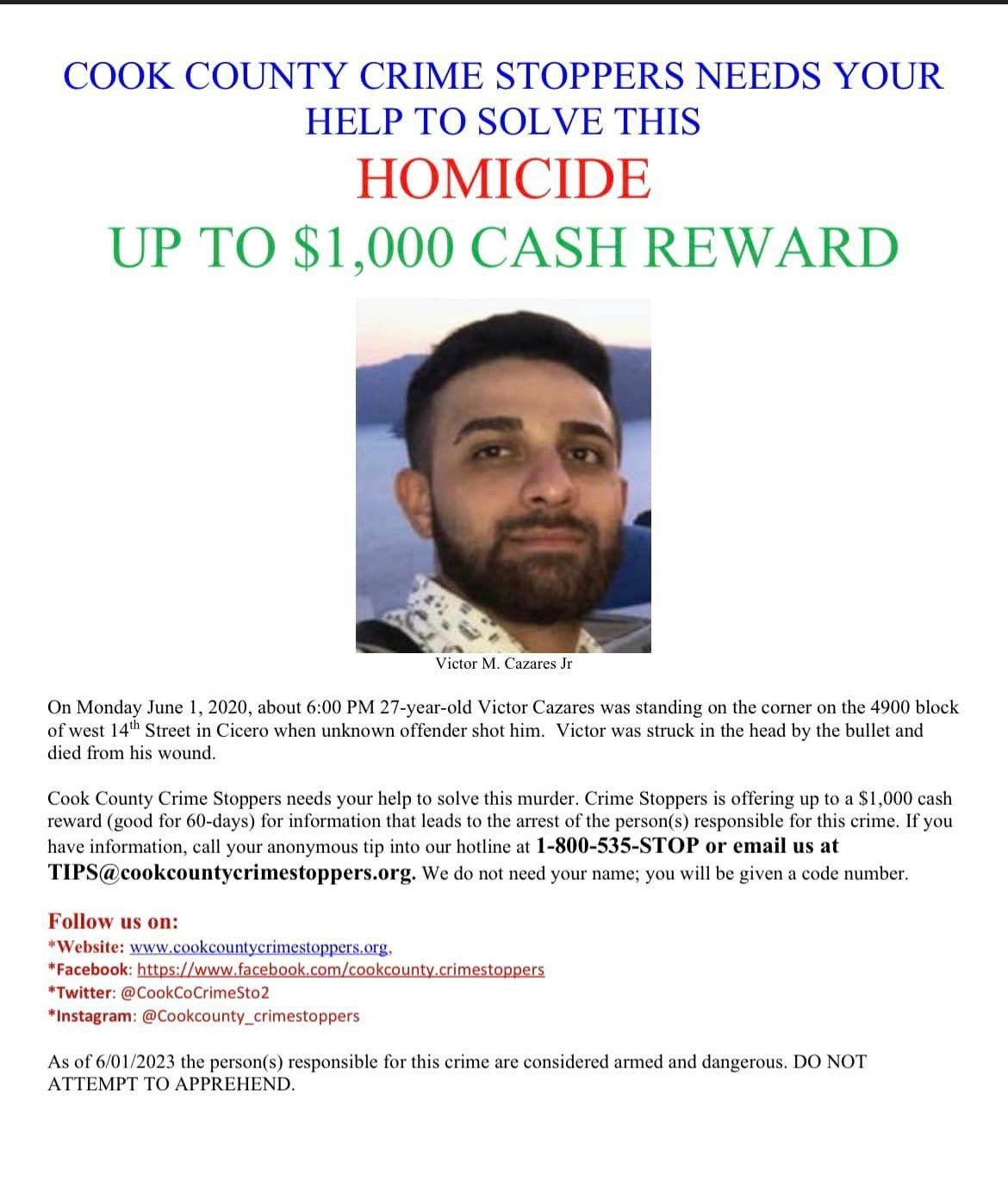 Family: Find killer who took man's life during unrest in Cicero - CBS ...
