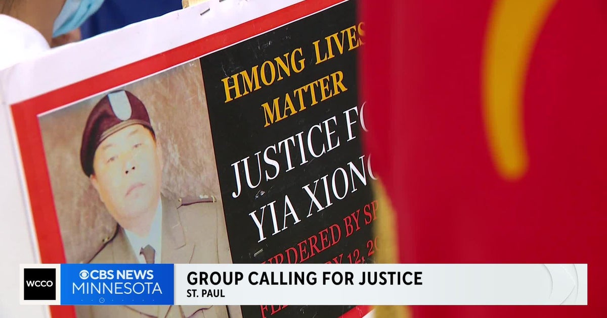 Group protests death of Yia Xiong at Capitol - CBS Minnesota