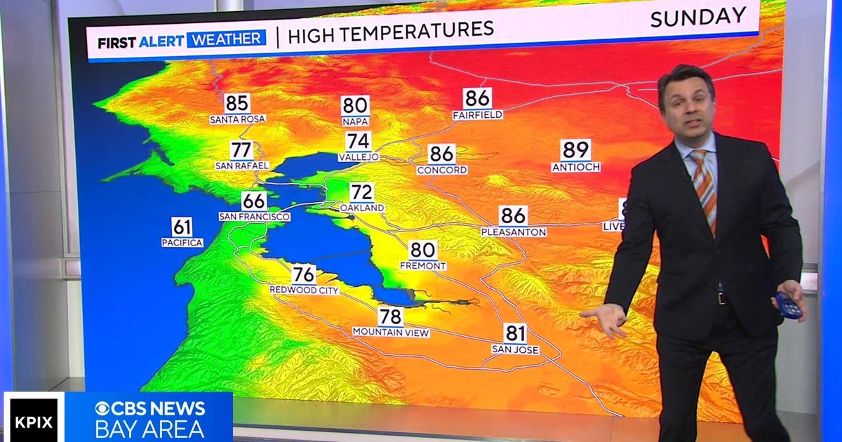 First Alert Weather Saturday night forecast 6-3-23 - CBS San Francisco