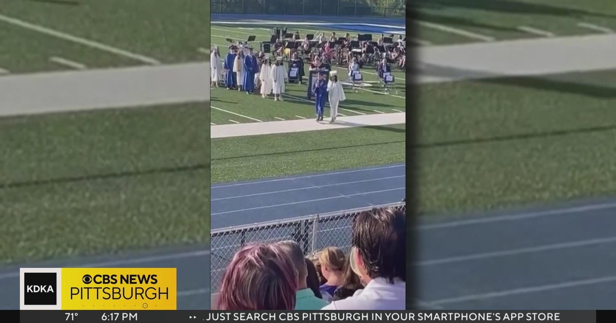 South Park High School student helps classmate during graduation ...