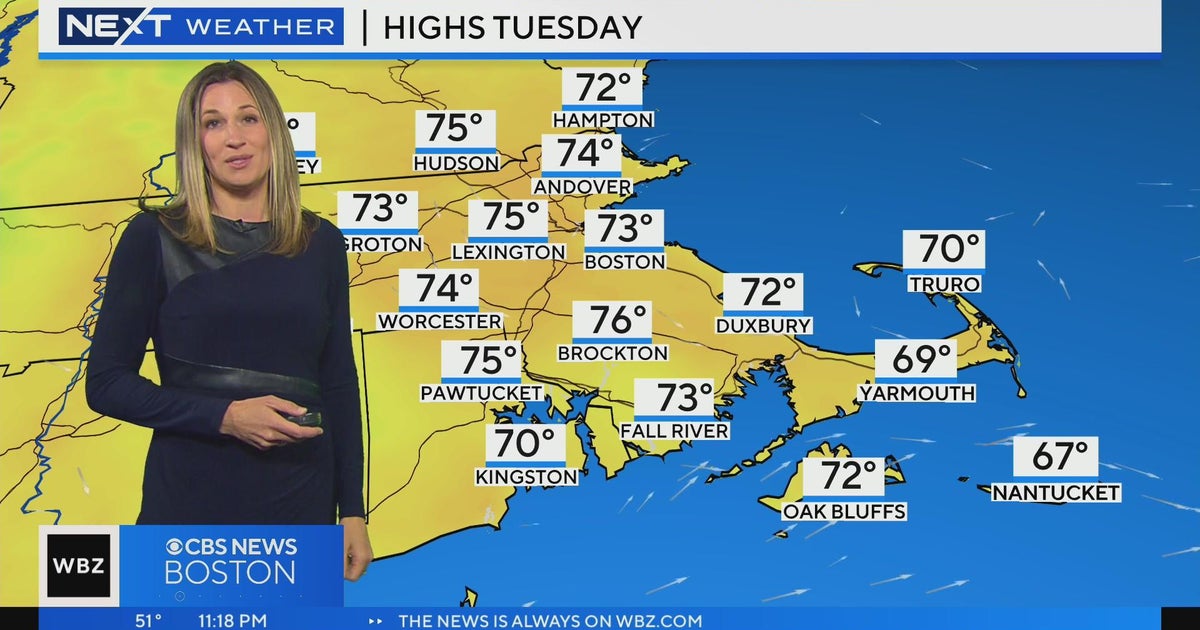 Next Weather: WBZ weather forecast - CBS Boston