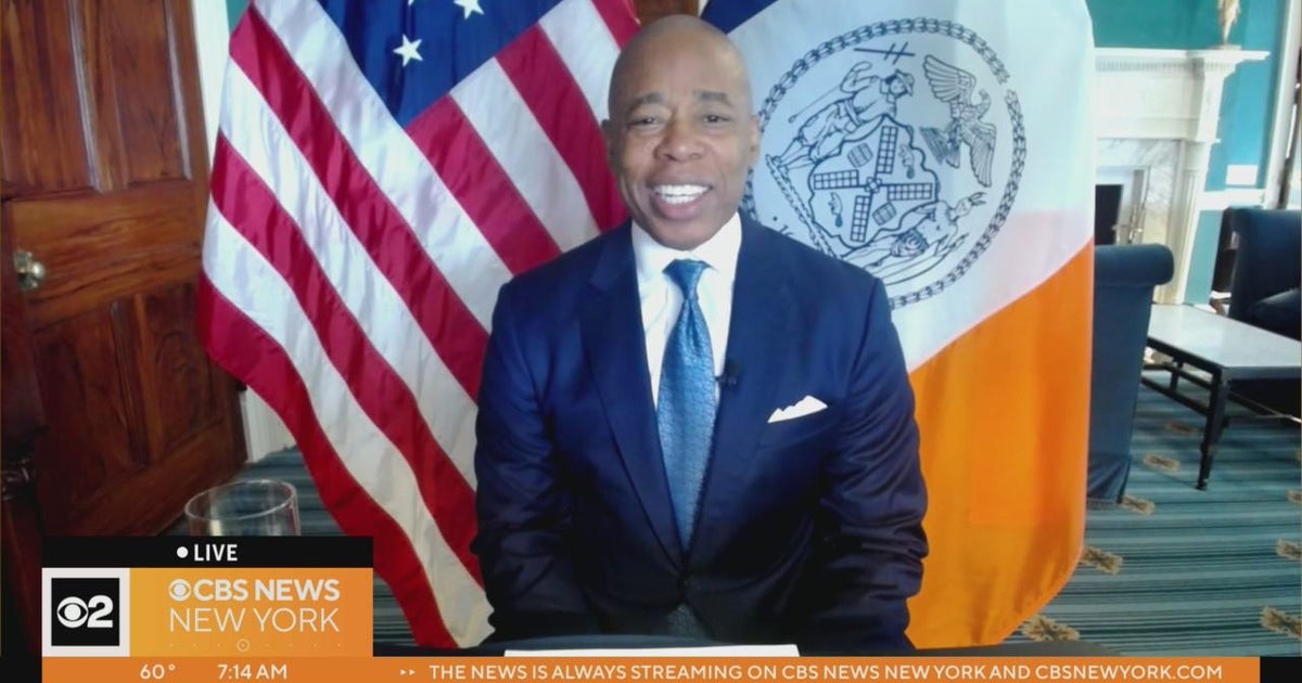 Mayor Adams speaks with CBS News New York on the issues - CBS New York