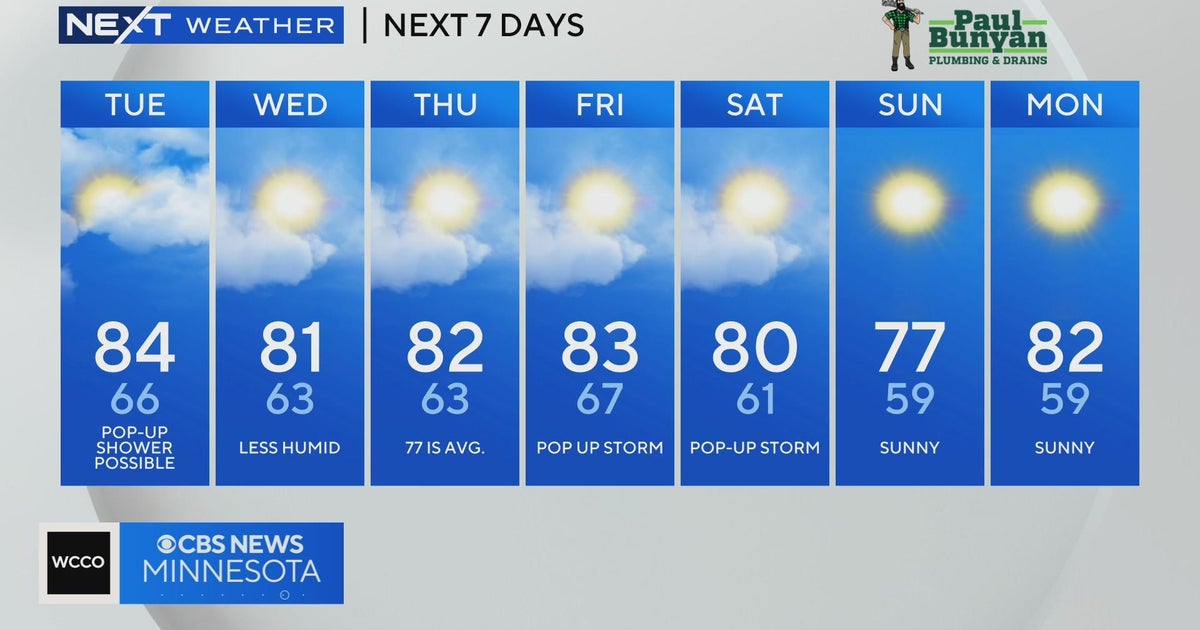 NEXT Weather: Noon forecast from June 6, 2023 - CBS Minnesota