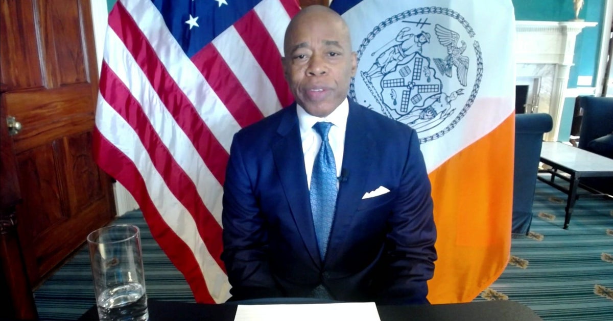 Mayor Eric Adams calls on state Legislature to pass bills he says will ...