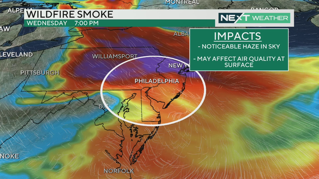 Pennsylvania Air Quality Map More Canadian Wildfire Smoke Heading