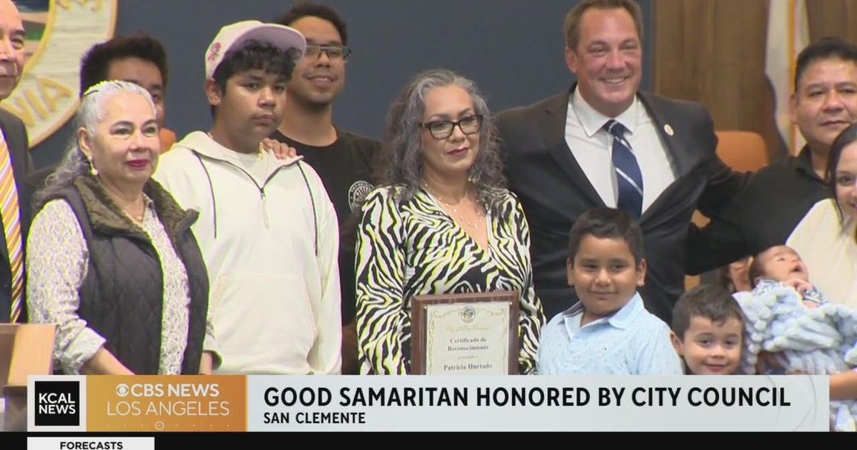 Woman honored by city council for helping to break up San Clemente ...