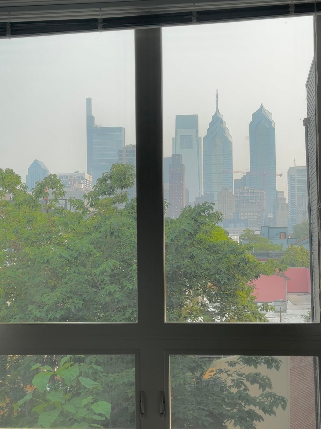Wildfire smoke: What it looks like in Pennsylvania, NJ and Del. - CBS ...
