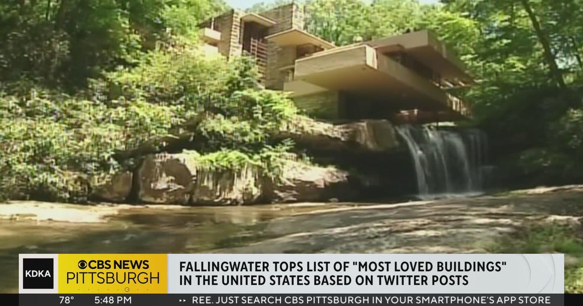 Fallingwater tops list of most loved buildings in U.S. - CBS Pittsburgh