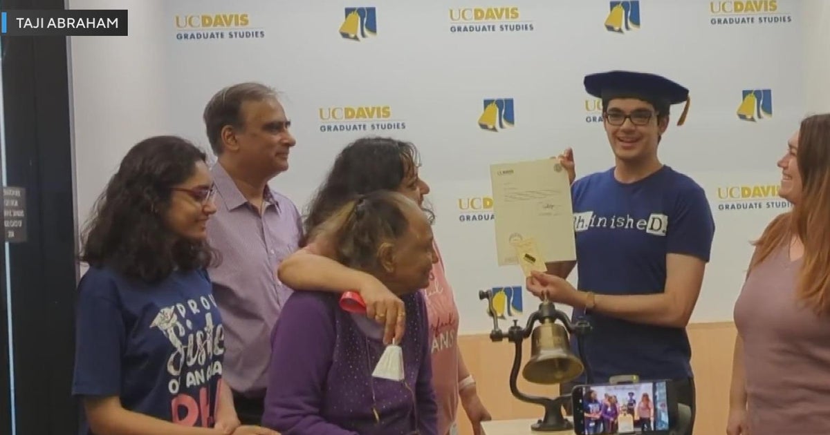 19-year-old graduates with PhD from UC Davis - CBS Sacramento