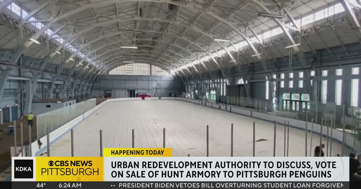 URA to vote on sale of Hunt Armory - CBS Pittsburgh