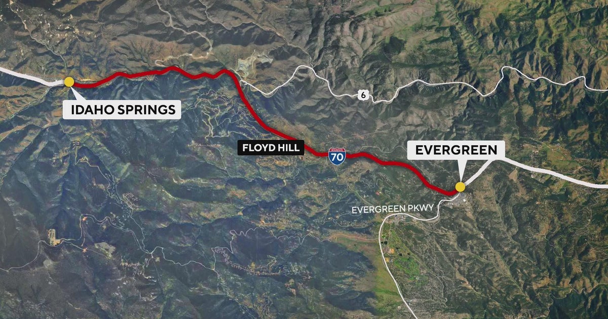CDOT previews massive I-70 Floyd Hill project - CBS Colorado