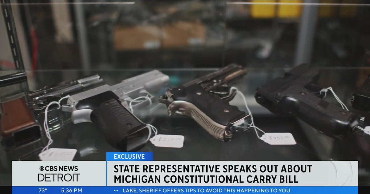 Michigan State Representative introduces constitutional carry bill ...