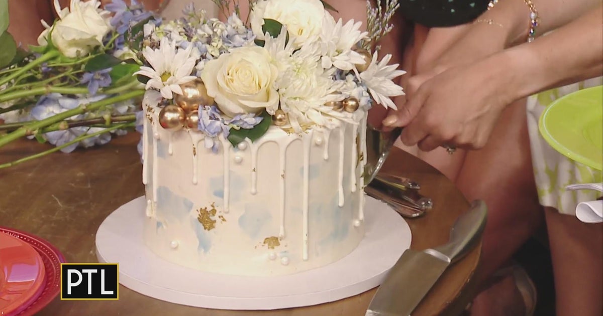 Let's cut the baby shower cake! - CBS Pittsburgh