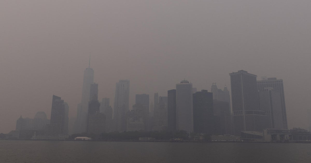 How to protect yourself from wildfire smoke in the Northeast - CBS Boston