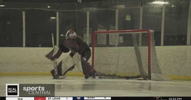 Local girl makes hockey history - CBS Los Angeles